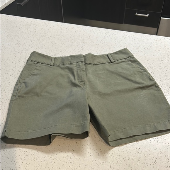 LOFT | Shorts | Loft Green Bermuda Shorts Classic Cotton Design | Poshmark